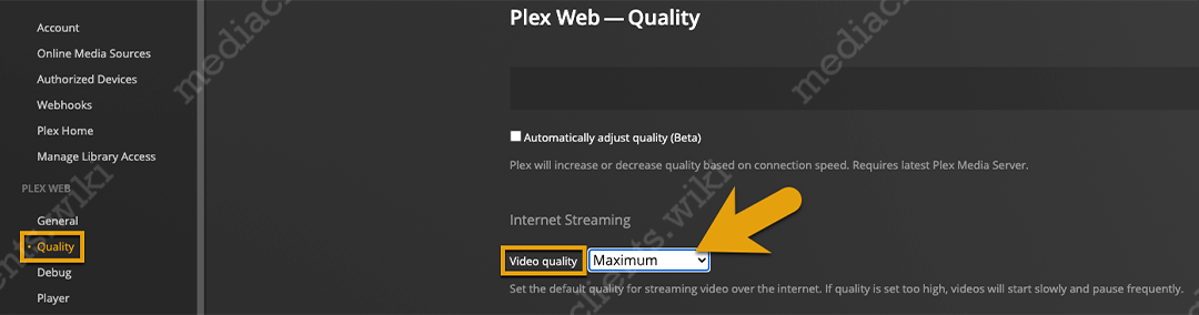 Plex Web | Media Clients Wiki